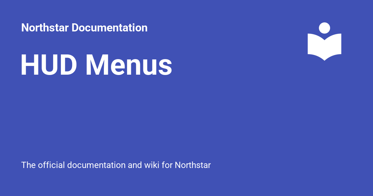 HUD Menus - Northstar Documentation